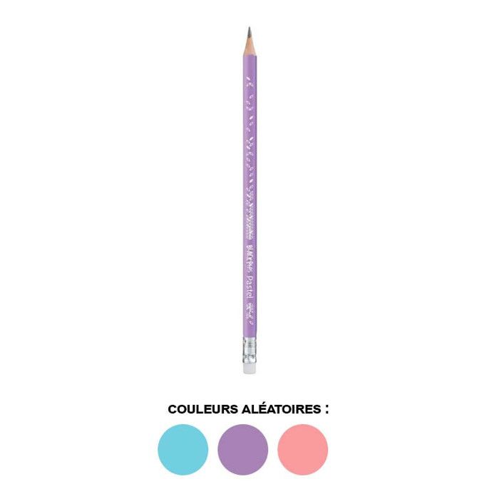 Crayon graphite HB - MAPED - Black Pep's Pastel - Multicolore - Embout ...