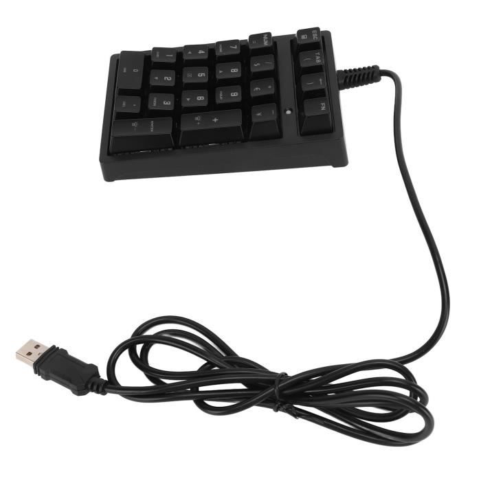 Clavier numérique mécanique - OMABETA - K21 - Interrupteur bleu - 21 ...