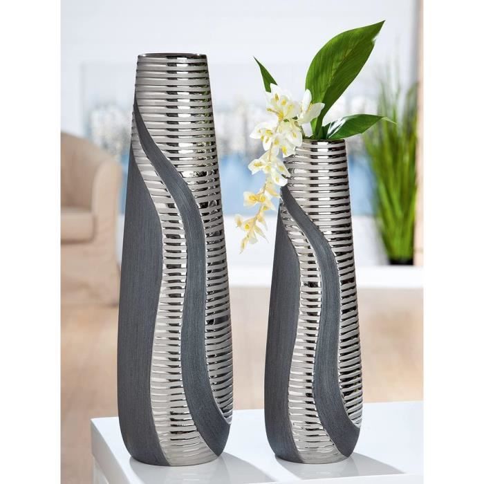 GILDE - Vase cône Séville - Vases décoratifs Modernes - Vase à Fleurs ...