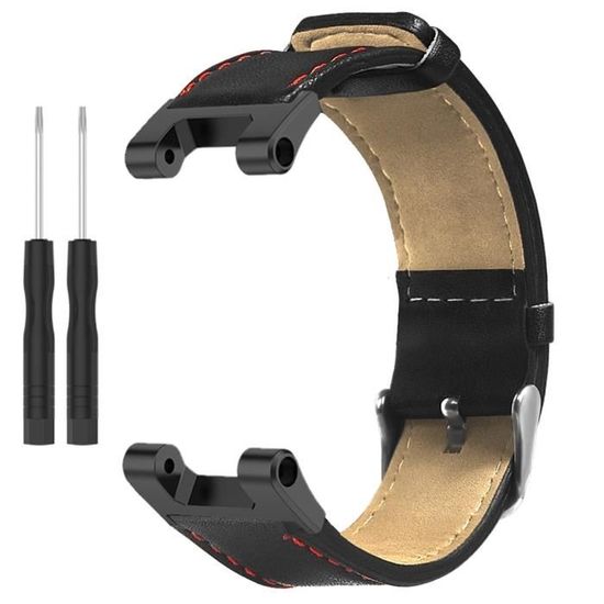 Bracelets Pour Huami Amazfit T-Rex-T-Rex Pro Bracelet En Cuir Cousu ...