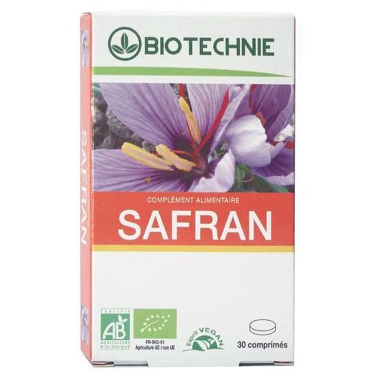 Biotechnie Safran AB 30 comprimés - Cdiscount Santé - Mieux vivre