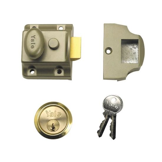 Yale Locks 723 Deadlatch 40mm Backset ENB Finish Box YAL723PB ...