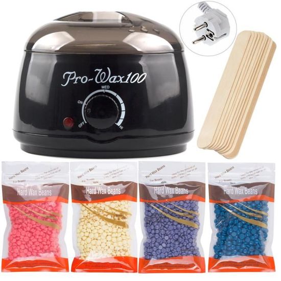 Appareil Epilation Chauffe-cire 500ML Kit Professionnel Wax Warmer ...