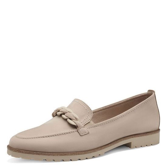 Mocassin TAMARIS Laofer - Beige - Cuir et synthetique - Confort optimal ...