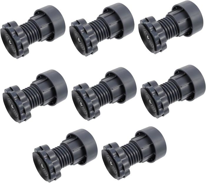 8 Pièces Tapis De Sol Machine A Laver Machines À Laver Coussinets ...