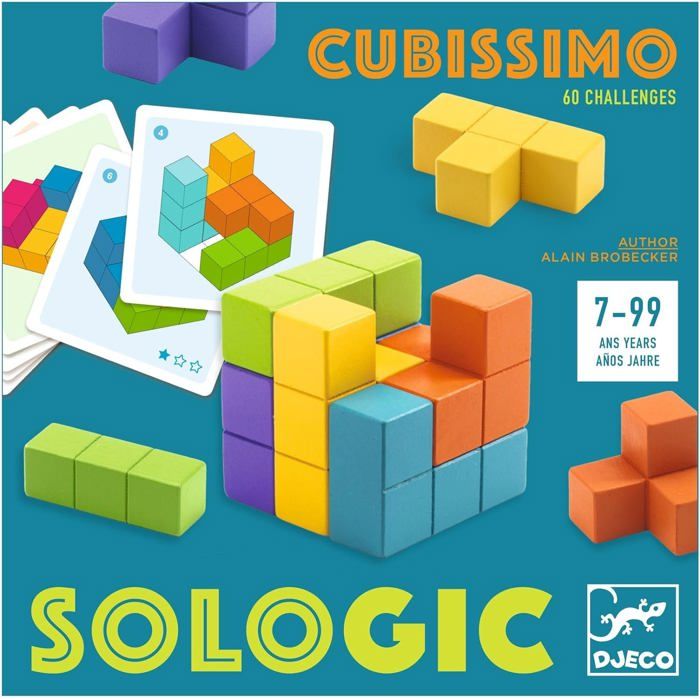 Sologic Cubissimo Casse-Tête En Bois-Enfants Et Adultes Dès 7 Ans ...