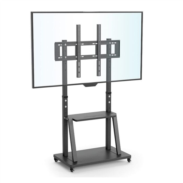 Support TV sur Pied - Pied TV Universel 32-100 Pouces avec roulettes ...