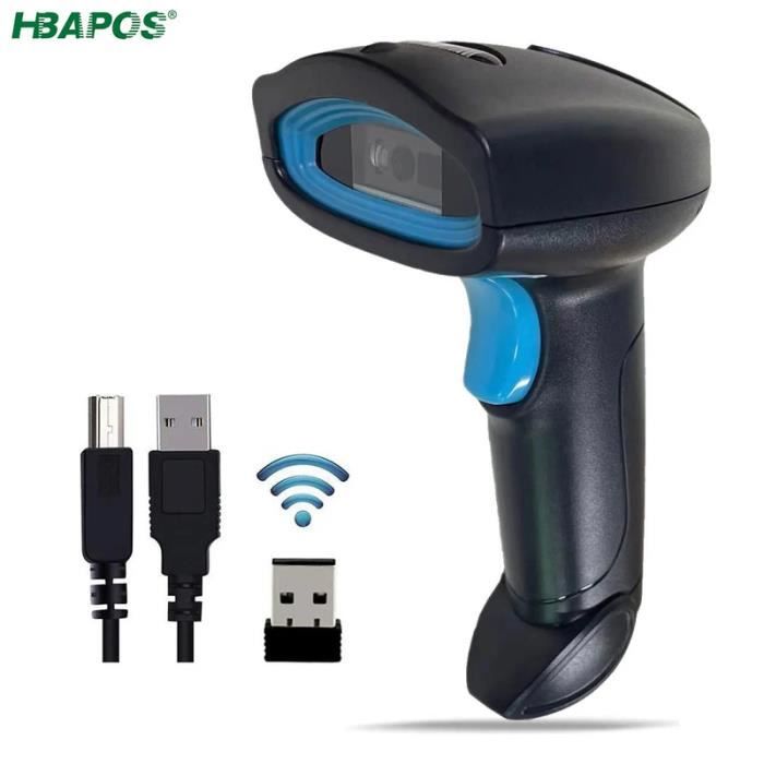 Scanner de codes-barres Bluetooth, 2.4G, sans fil, Bluetooth 1D, OJ ...