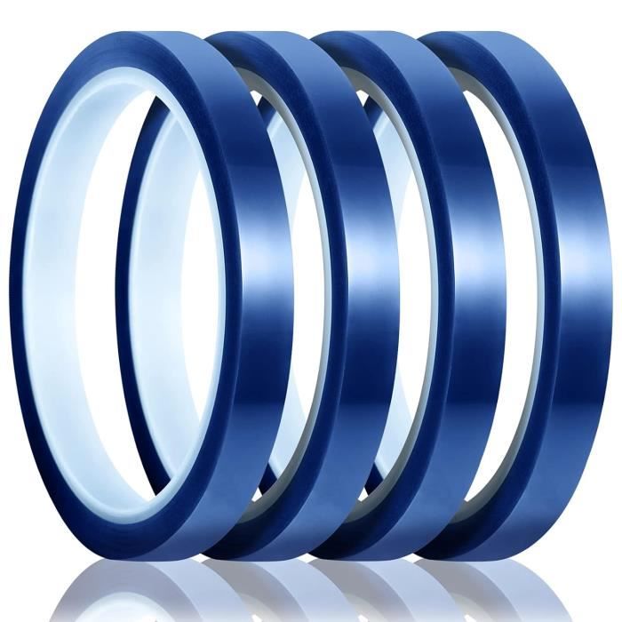 4 Rouleaux 10mm x 33m 108 ft Ruban Chauffant pour Sublimation Ruban ...