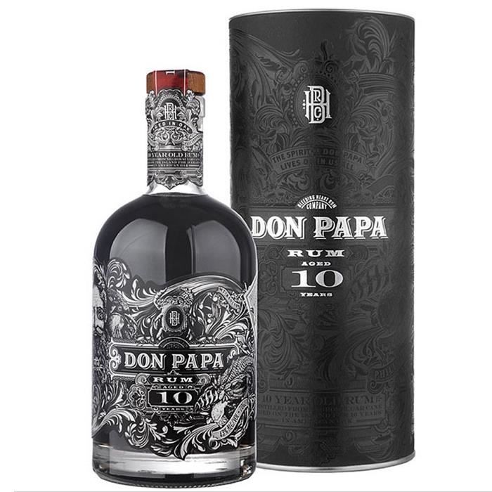 DON PAPA 10 ans rhum vieux small batch - La cave Cdiscount
