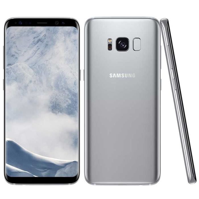 Samsung Galaxy S8 Plus 64 Go G955f Gris Cdiscount Téléphonie