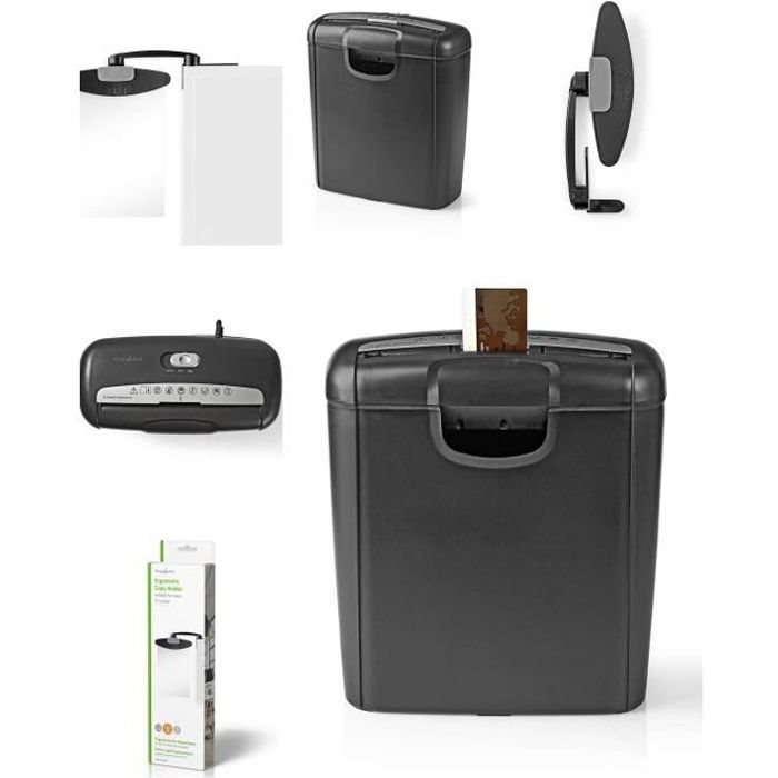 Destructeur de documents - Non spécifié - Modèle 190W - Capacité 10L ...