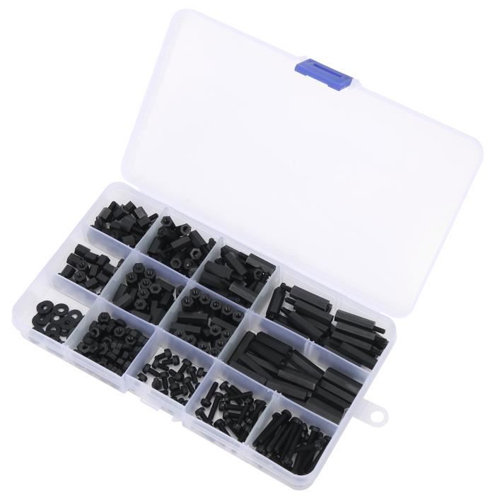 HURRISE Combinaison de goujons d'écrou de vis Jeu de Goujons d'Écrou à Vis Entretoise Hexagonale ...