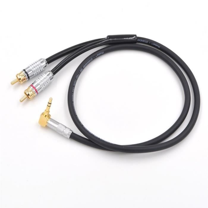 Audiophile Stereo 3.5mm to 2 RCA Audio Cable (10M, 32Feet) ,Hi Fi for ...