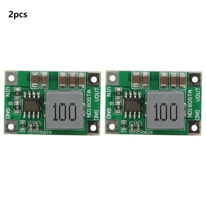 Cikonielf module abaisseur DC DC Module abaisseur 2 pièces Convertisseur abaisseur de moteur 5 ...