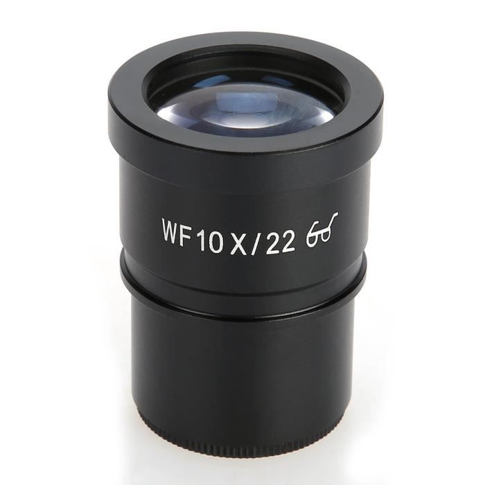 Duokon oculaire de microscope WF006G-a WF10X 22 mm grand angle oculaire ...