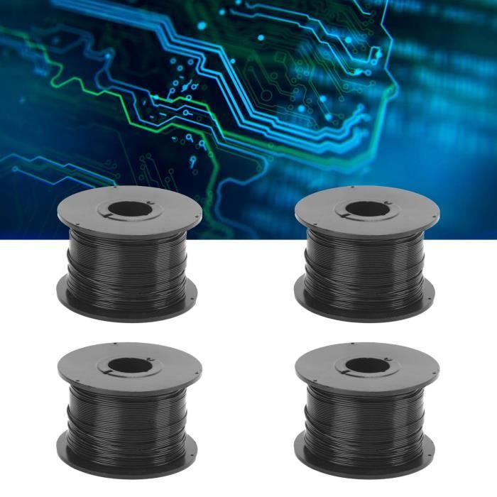 Câble Torsadé Métallique - FDIT - 4Pcs - Fil de Fer Galvanisé - 0.8mm ...