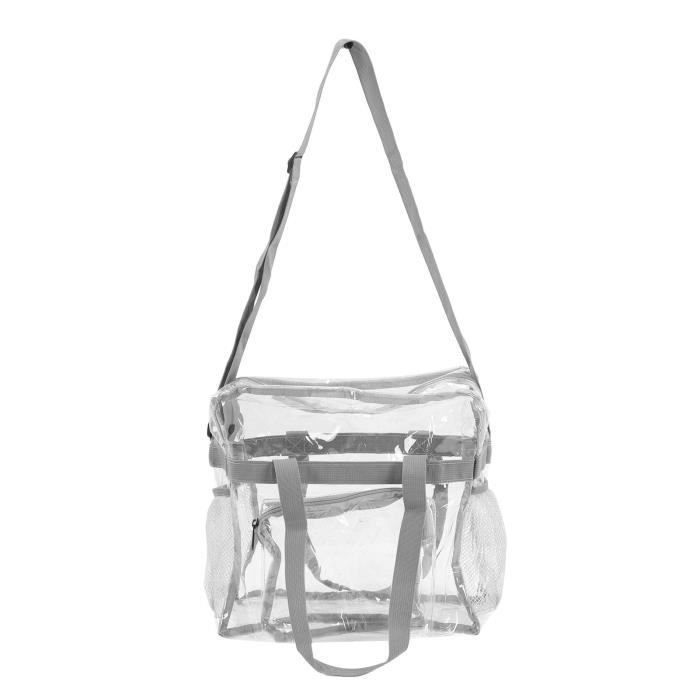 Sac transparent Étui de transport transparent, sac fourre-tout ...