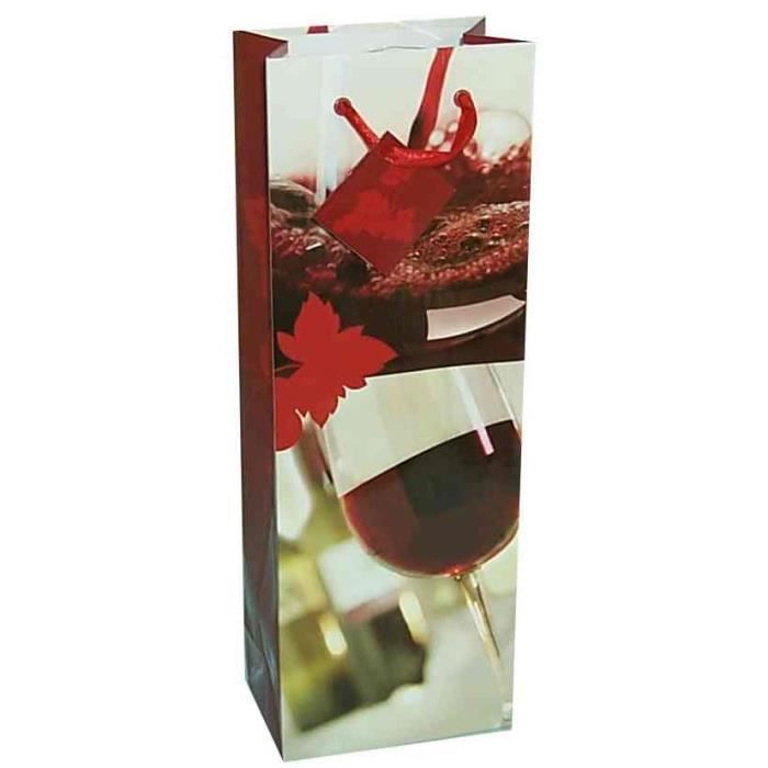 Sac cadeau pour bouteille "vin rouge" - Cdiscount Beaux-Arts et Loisirs ...