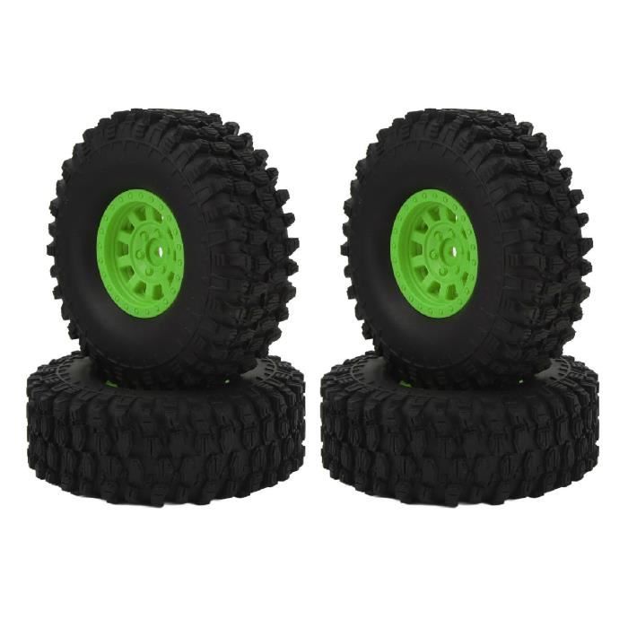 Mxzzand Roue de voiture RC 4 pièces roue de pneu de voiture RC 120mm 1 ...