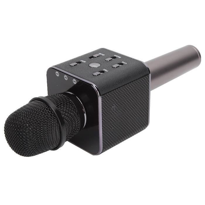 Qiilu Microphone Bluetooth Microphone sans fil Bluetooth portable avec ...