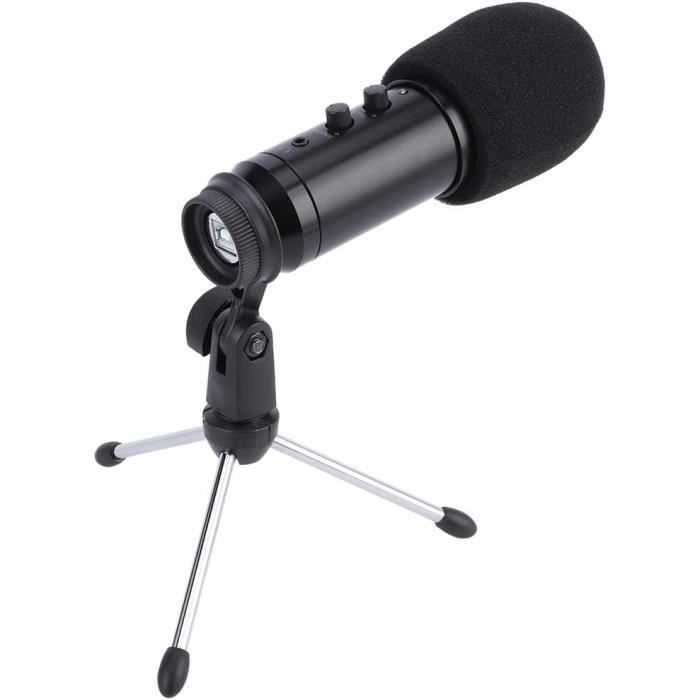 Microphone Usb, Asmr À Condensateur Usb Microphone, Métal Amplifier ...