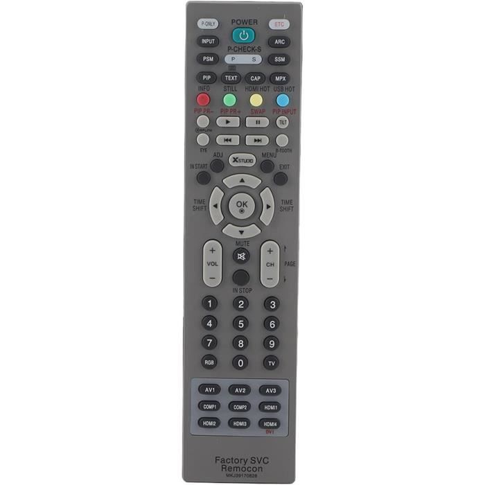 Nornward Télécommande Universelle Grise, Remplacement Durable De La ...