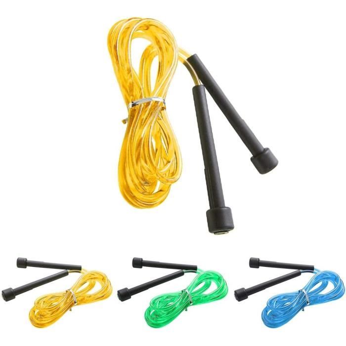 Portable Cardio Sport Vitesse Corde À Sauter Gym Workout Exercice ...