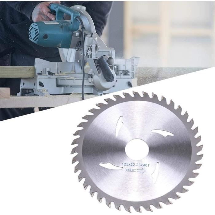 Scie Circulaire Lame carbure Bois Disques a Roue 125 x 22,23 x.[Q1055 ...