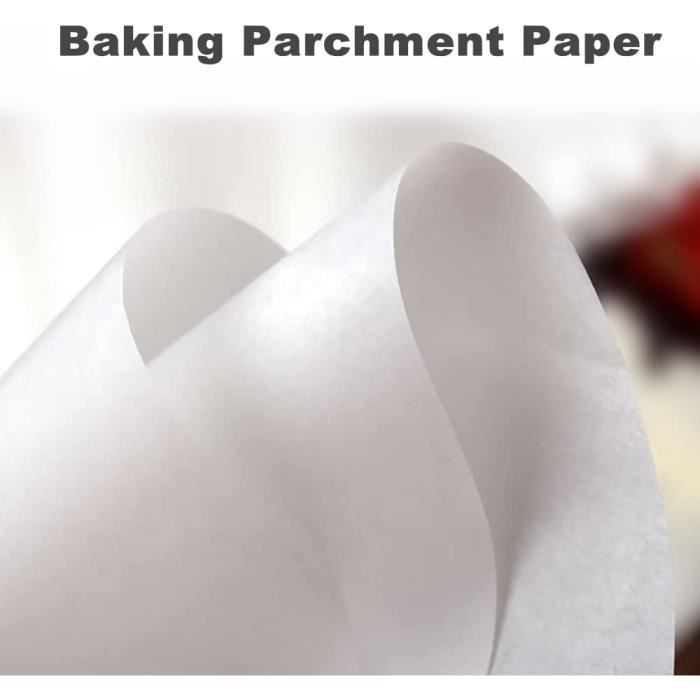 Lot De 200 Feuilles De Papier Sulfurisé Anti-Adhésif Résistant À La ...