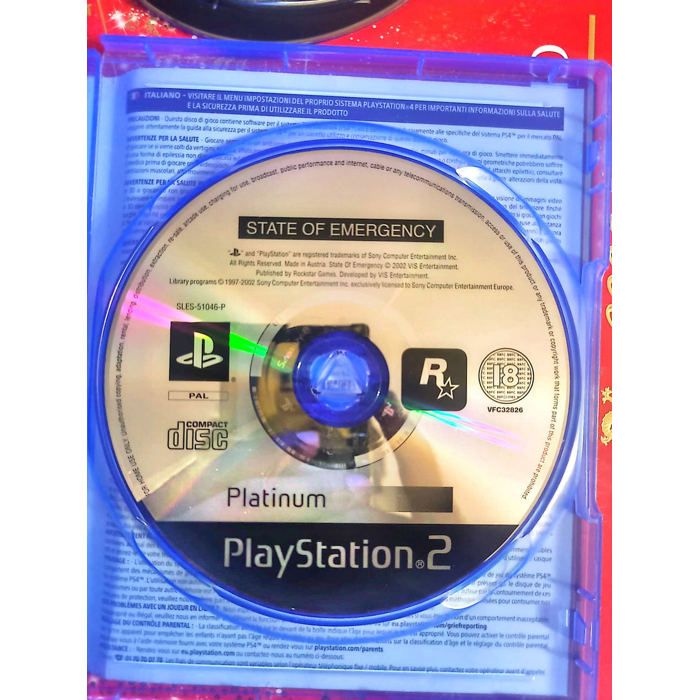 State of Emergency – PS2 – CD seul sans boîtier – Action - Cdiscount ...