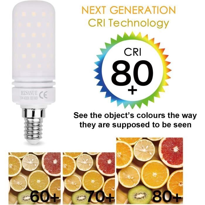 Led Ampoules 15W, 120W Ampoules À Incandescence Équivalentes, 1500Lm ...