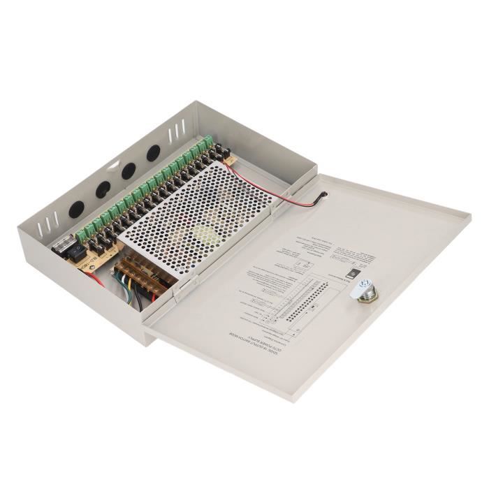 Fangming-botier d'alimentation 18 canaux Botier D'alimentation 12V10A ...