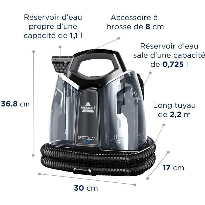 BISSELL Spot Clean Plus 3724N - Nettoyeur Détacheur Multi-Surface ...