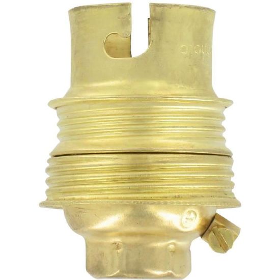 Douille B22 acier laitonné avec passage de fil Ebe - Cdiscount Bricolage Douille B22 acier laitonné avec passage de fil Ebe - Cdiscount Bricolage