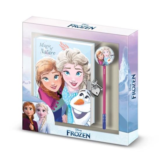 La Reine des Neiges 2 (Frozen 2) Nature Paquet Cadeau avec Journal en ...