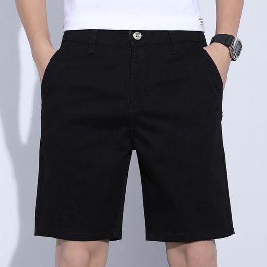 Short,Shorts Slim pour hommes, 5 couleurs, Style classique ...