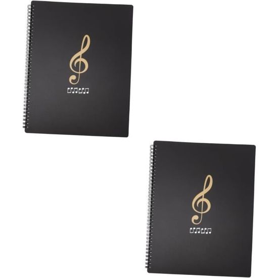 2 Pièces Dossier De Partitions Organisateur De Papier A4 Dossier De ...