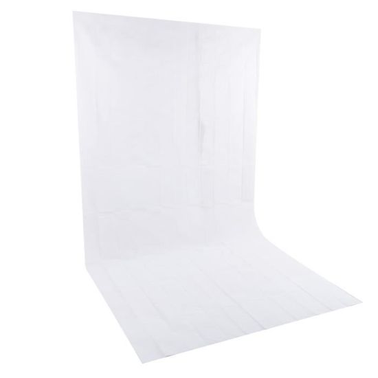 Tissu de Fond de Photographie Double Face 1,6x3m Toile de Fond de Photo ...