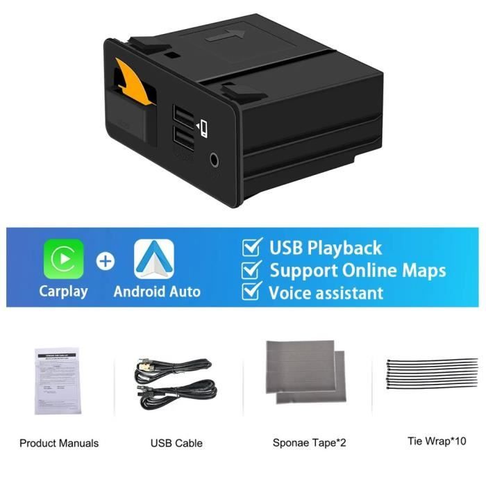 Boîte carplay ai - PodoNuremberg-Adaptateur USB Carplay AI Box Android ...