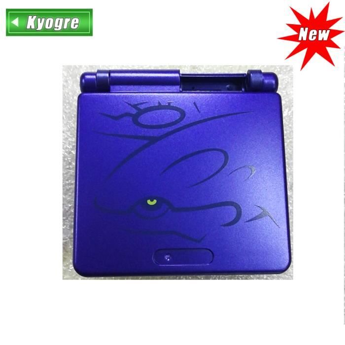 Kyogre bleu - Coque de boîtier complète colorée pour console de jeu ...