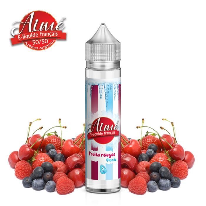 E-liquide Aimé Fruits Rouges Glacés 50ml - 6mg - Cdiscount Au quotidien