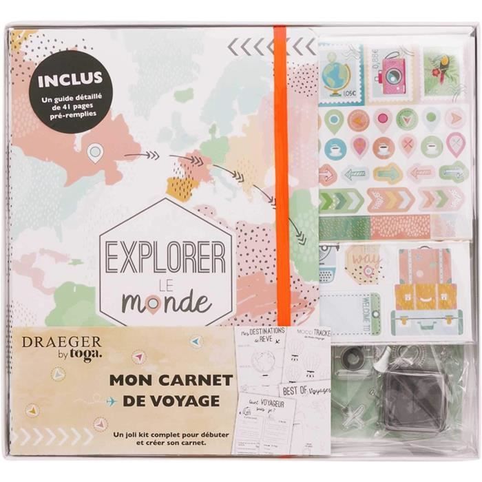 Kit Bullet Journal ScrapbookingMulticoloreOneSizeSet de 4 Pièces 17 ...