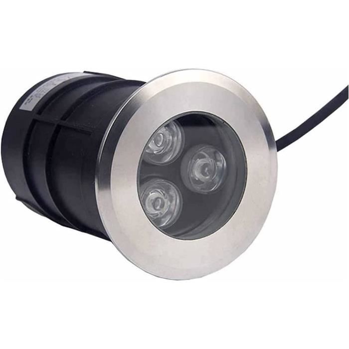 Spot Encastrable LED Exterieur - Lampe Jardin Enterré, Petit Projecteur ...