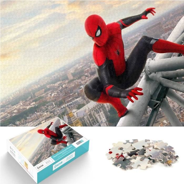 Adultes Et Enfants Puzzle 1000 Pièces Puzzle Spider Fly Man Puzzles ...