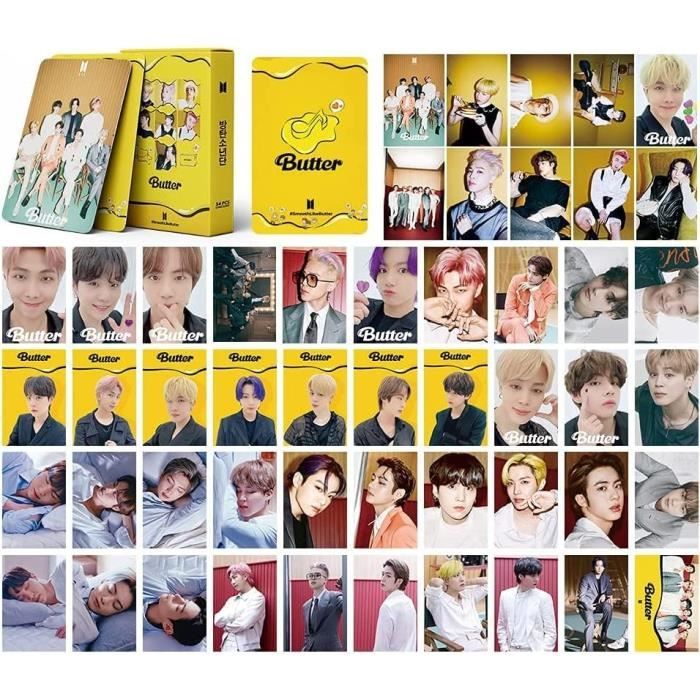 Bts Lomo Cartes 54Pcs Bts Butter Nouvel Album Cartes Bts 2021 Mini ...