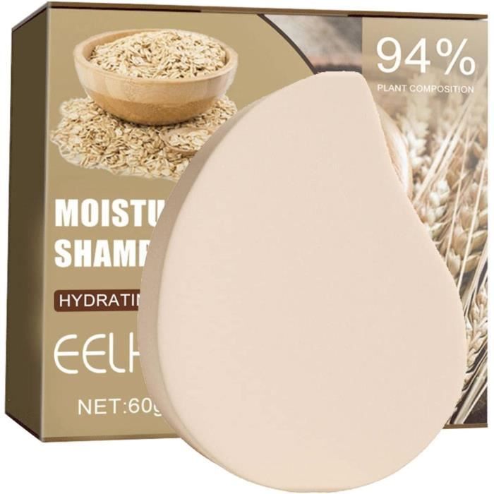 Bâton de shampoing hy atant, Barre de Savon à l'avoine et au Riz Anti ...