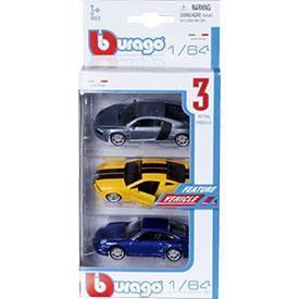 Voiture miniature - BURAGO - Street fire - Pack de 3 - Intérieur ...