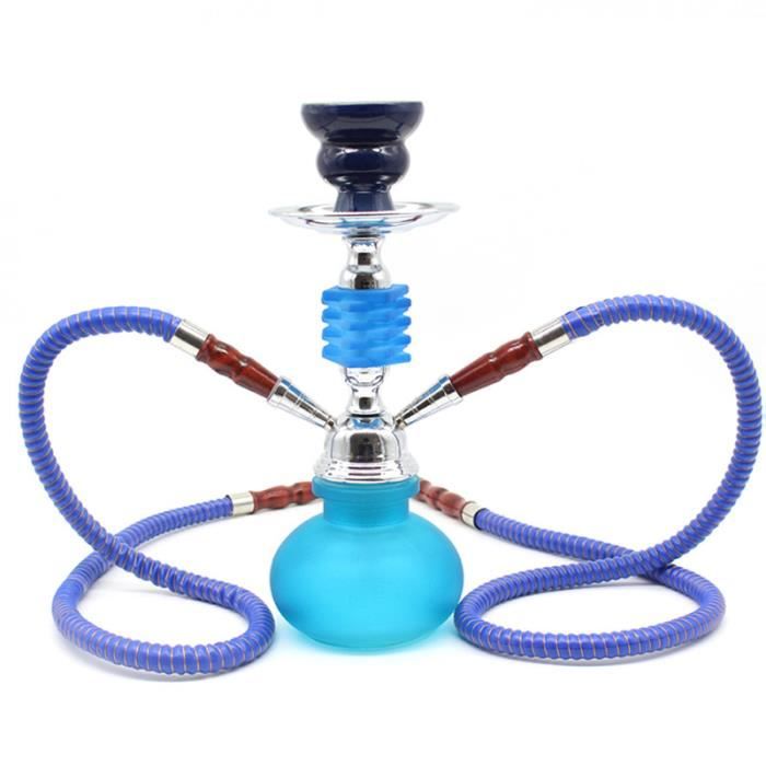 Chicha,Chicha Portable de voyage à Double tuyau, ensemble complet avec ...