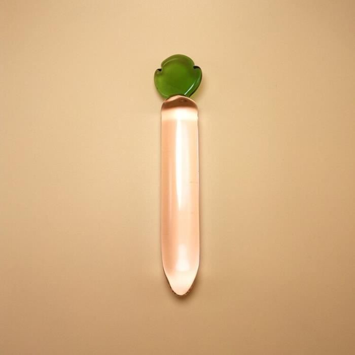 Plug,godemiché banane en verre, pénis artificiel pour femme, Fruit, légume, Masturbation ...